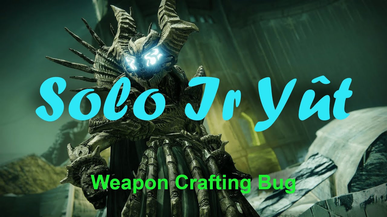 Solo 1 Phase Ir Yût, the Deathsinger (Weapon Crafting Bug) - YouTube