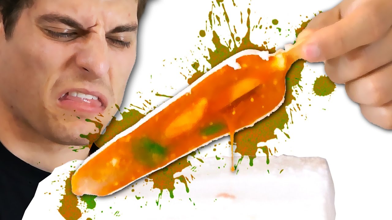MOST DISGUSTING POPSICLE... | Dry Ice Popsicle Challenge (2/2) - YouTube