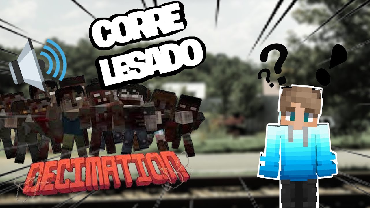 Minecraft Mods:Apocalypse Zombie no Minecraft-Decimation mod - YouTube