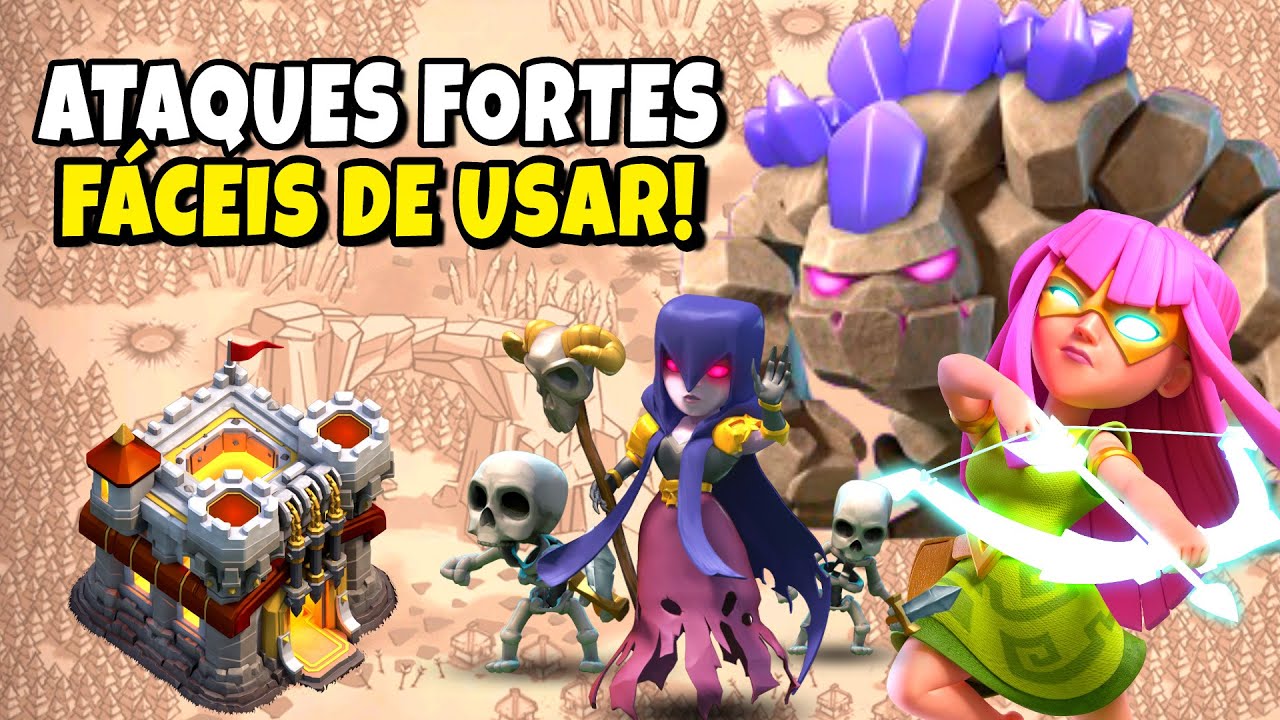 ATAQUES SIMPLES DE USAR E FORTÍSSIMOS PARA CV11 | Clash Of Clans - YouTube