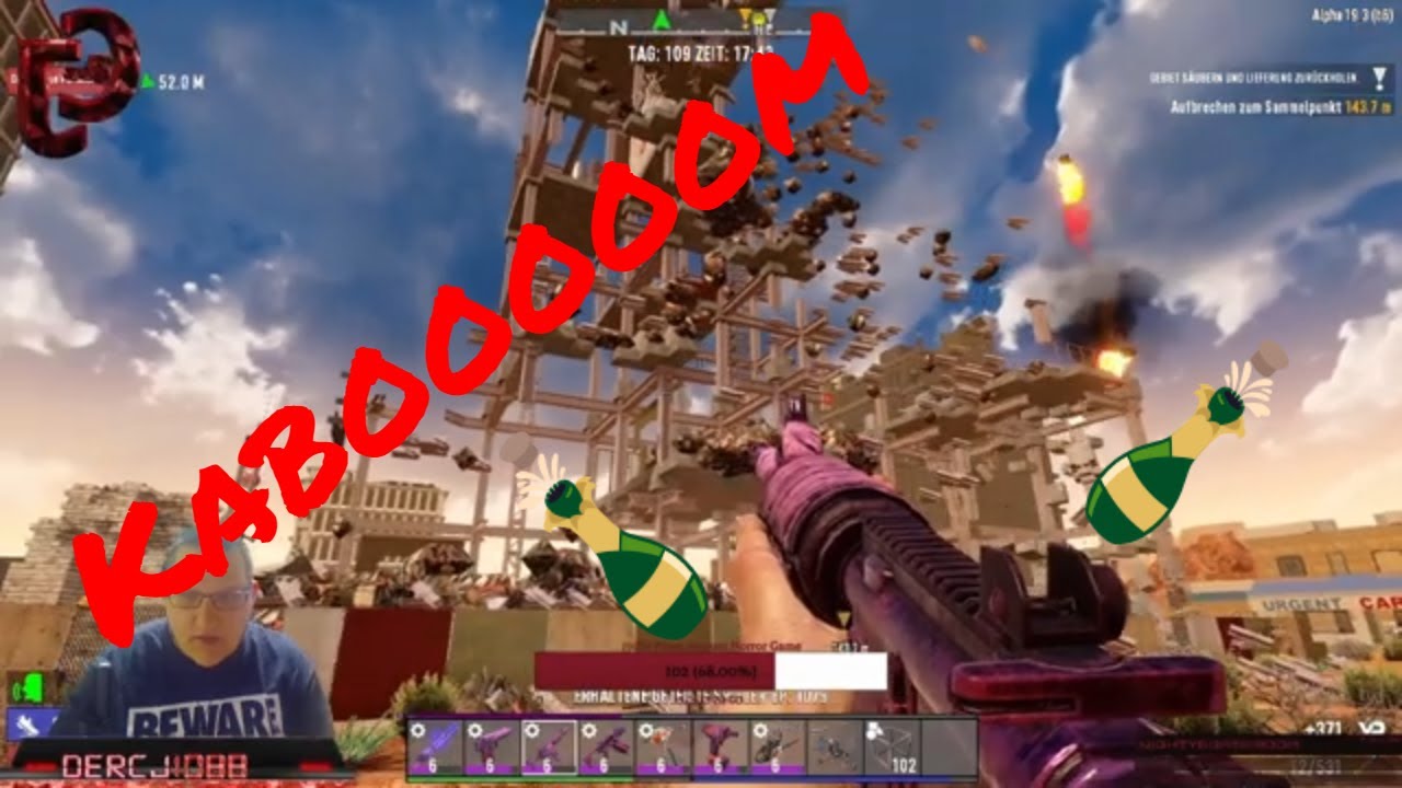 7D2D Zombie SPA [A19] Episode 53 - Part 3 - Der Schatz muss her und die ...