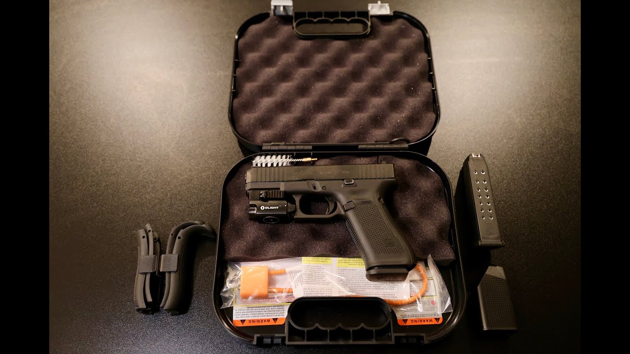 How to add or remove a Glock Backstrap - YouTube