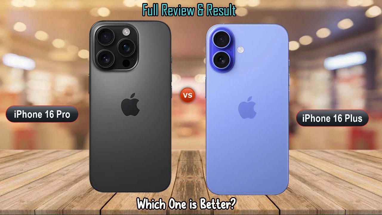 iPhone 16 Pro vs iPhone 16 Plus | Review & Result | Mero Upload - YouTube