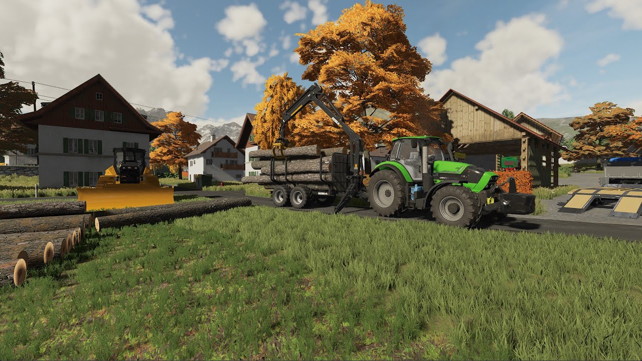 FS22/UTH Vožnja hlodovine 🪵🚜💨 - YouTube