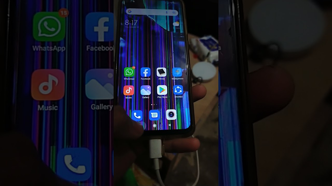 prank isteri screen hp pecah - YouTube