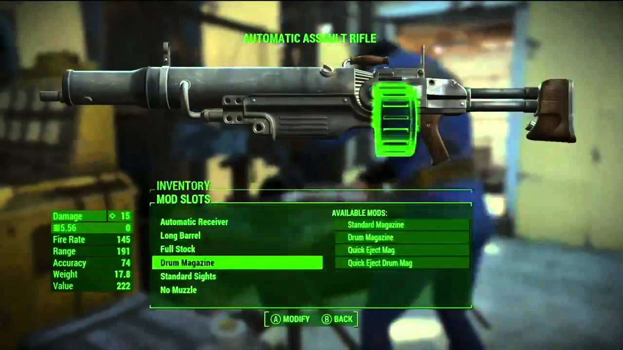 Fallout 4 - Pipe Pistol Has 52,000+ Mod Combinations - YouTube