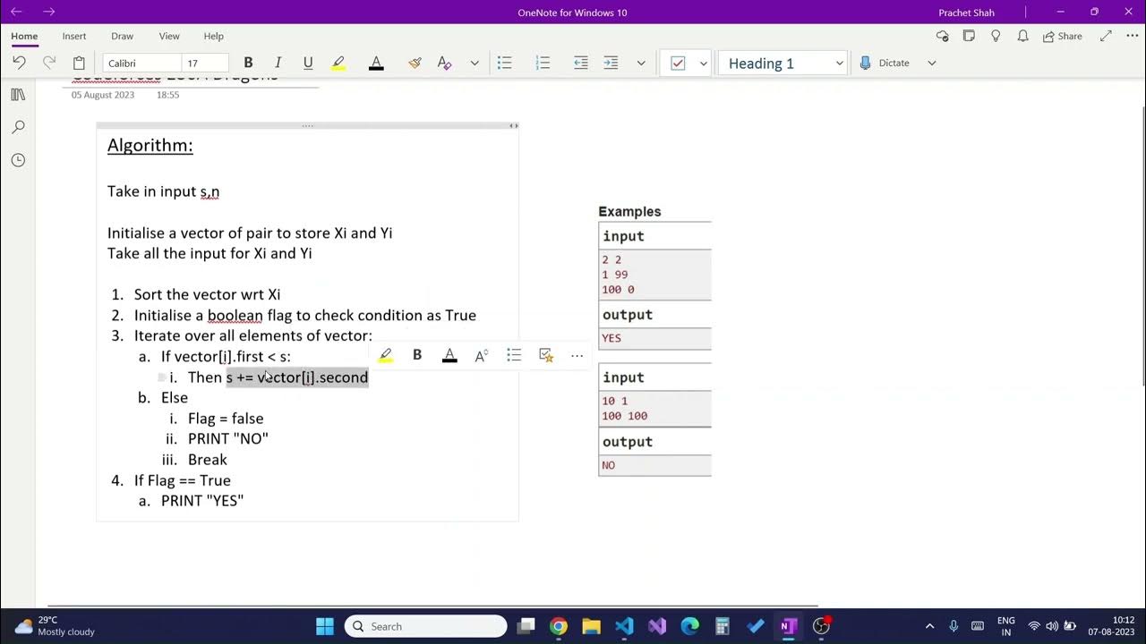 Codeforces 230A Dragon Problem | Codeforces Round 142 | Competitive Programming - YouTube