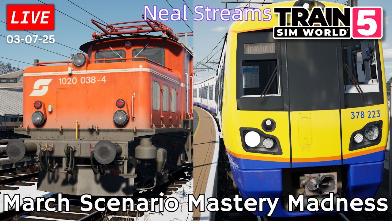 March Scenario Mastery Madness - Train Sim World 5 - YouTube