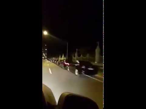 Arap kralının mercedes konvoyu