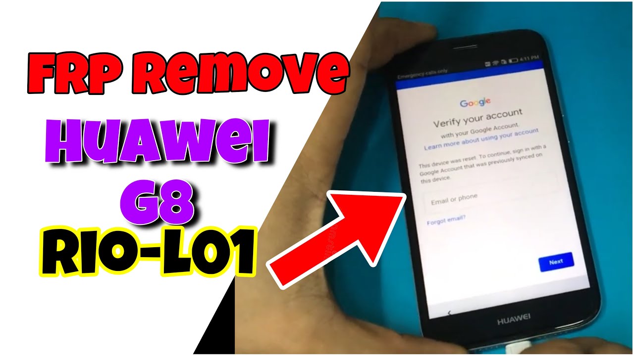 Huawei G8 RIO L01 Frp Remove - YouTube