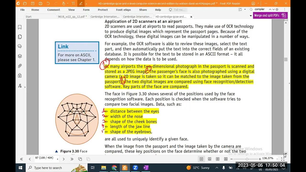 2210 Computer Science Revision Chapter 3 Input Devices 2D & 3D Scanner Touch Screen - YouTube