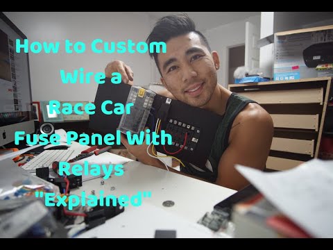 How To Fuse Block For Your Race Car | Automotive Wiring / Fuse Panel ...