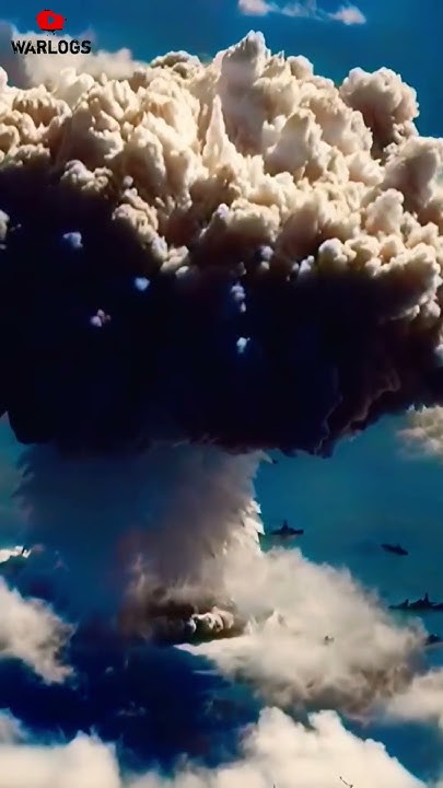 White smoke trails near Nuclear explosions. But Why? #facts #defence #science @warlogs - YouTube