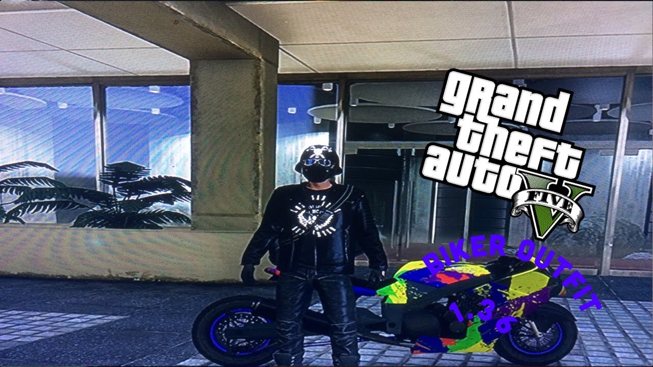 HOW TO MAKE A MODDED BIKER OUTFIT IN GTA 5 | 1.36 - YouTube