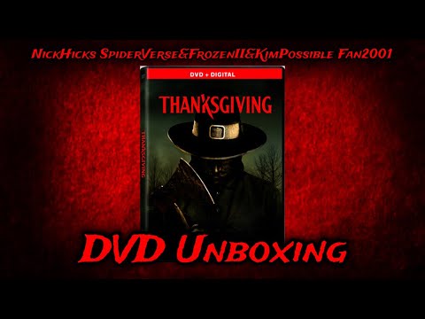 Thanksgiving (2023) DVD Unboxing - YouTube