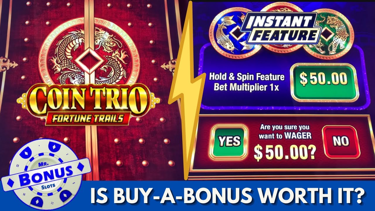 Coin Trio Slot Machine Instant Bonus Showdown!! Our Largest Wagers EVER ...