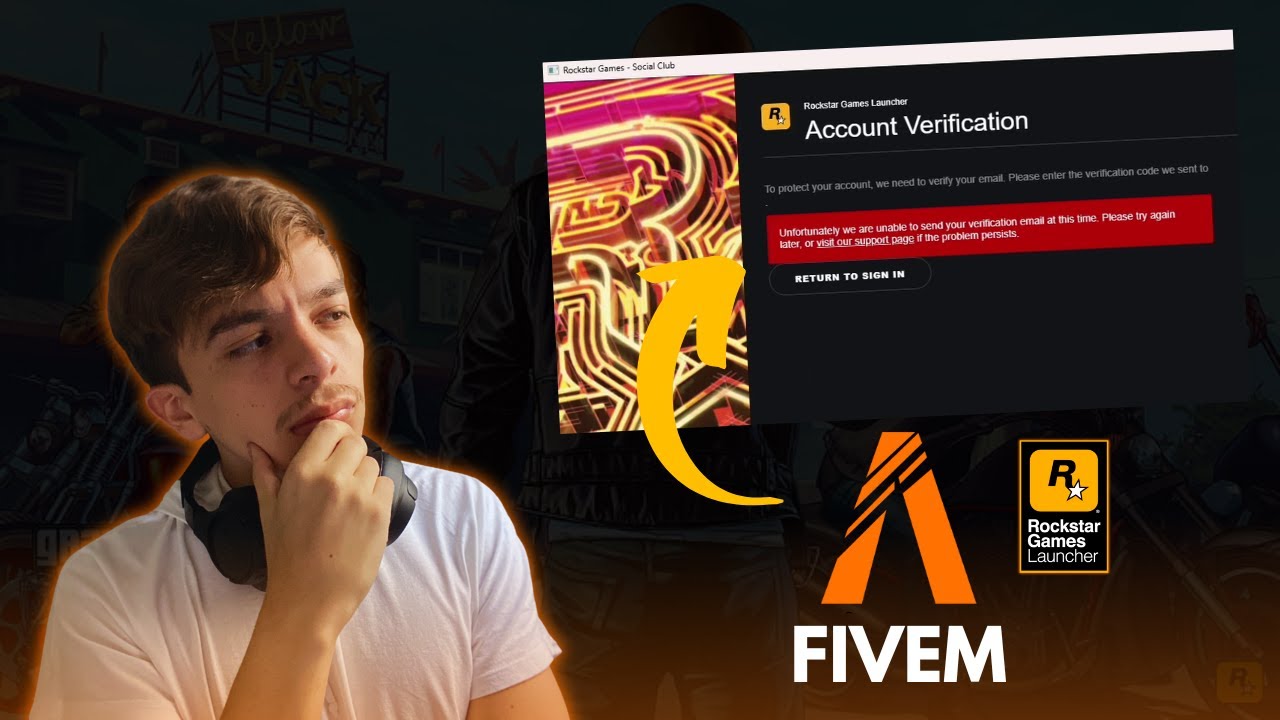 ERRO DE LOGIN NO FIVEM? VEJA COMO RESOLVI! - YouTube