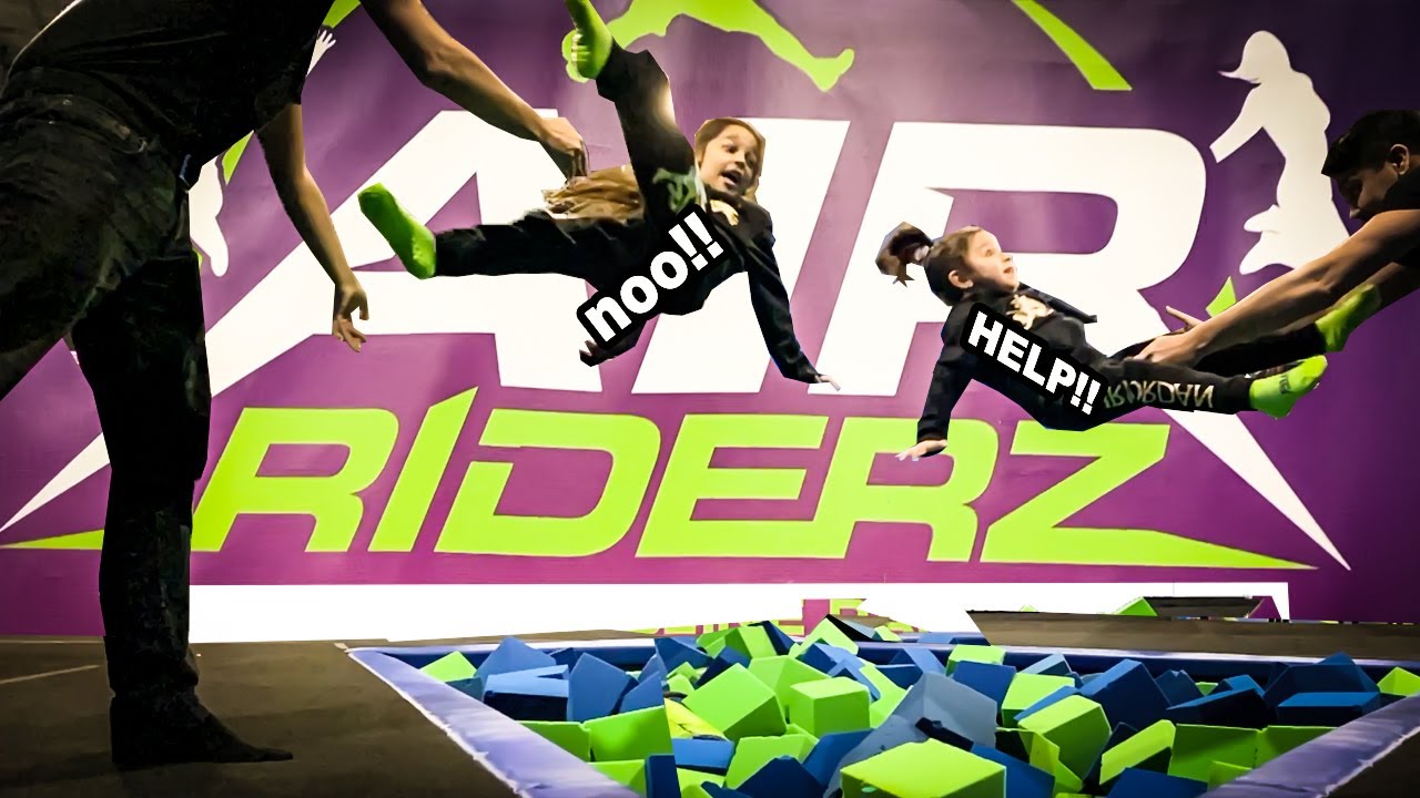 Air Riderz - Trampoline Park for Kids & Families AirRiderz ROMANE GILA ...