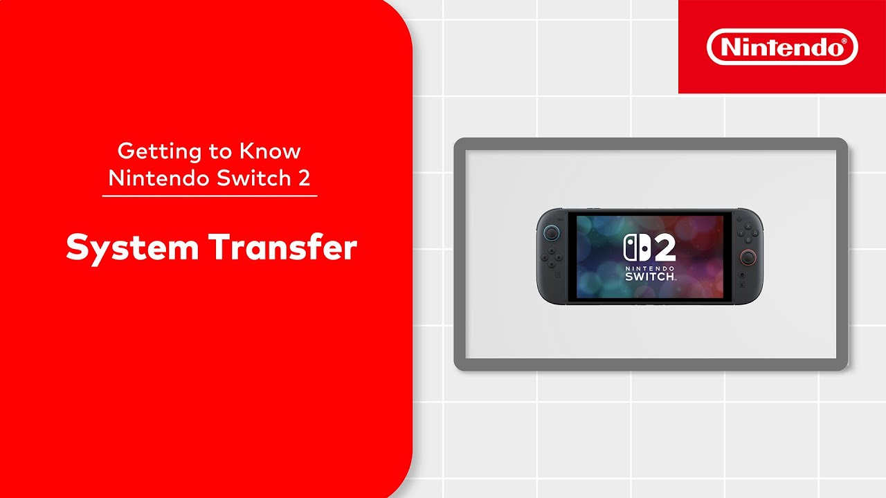 Getting to Know Nintendo Switch 2 – System Transfer @NintendoAmerica