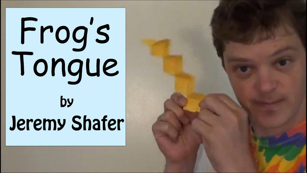 Jeremy Shafer's Origami Frog: A Leap into the World of Paper Folding ...