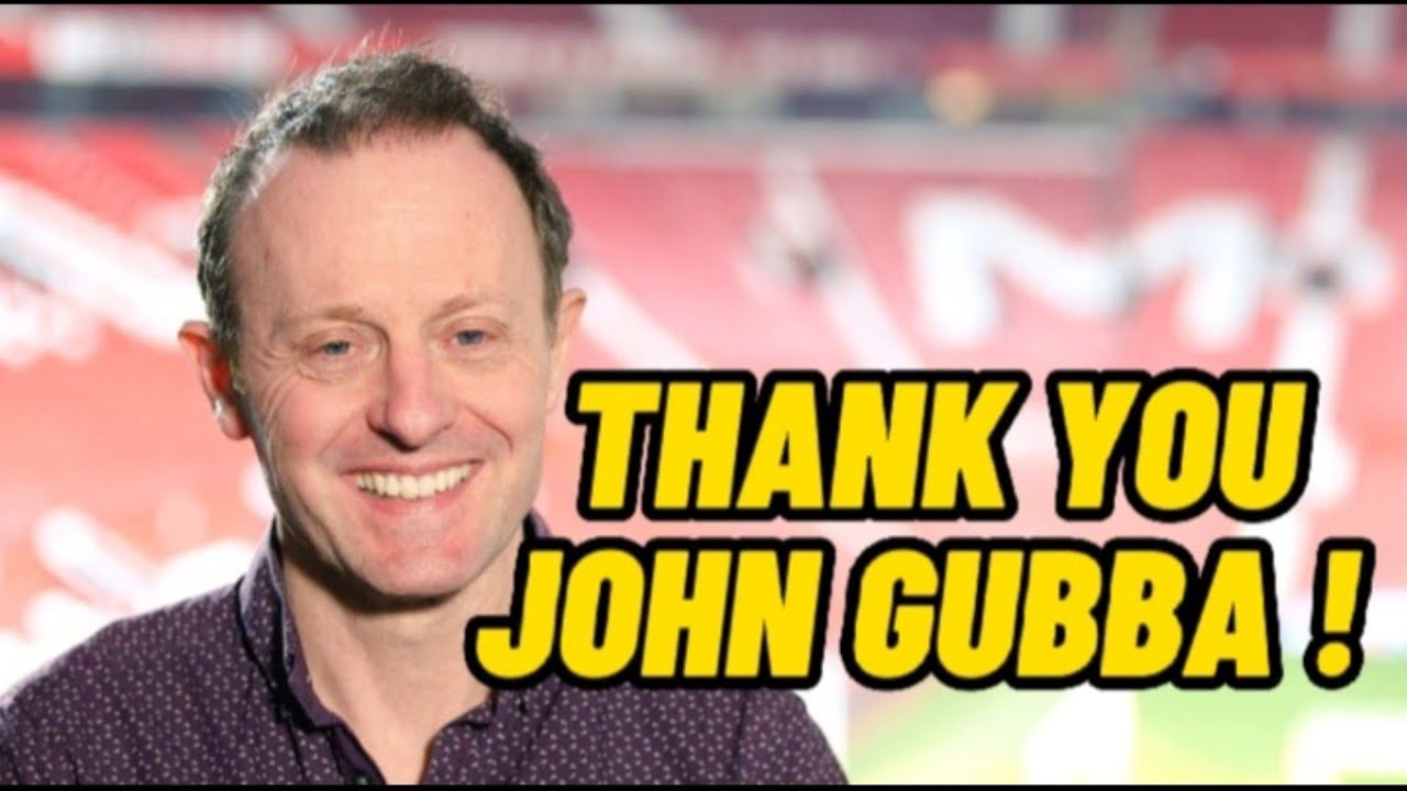 THANK YOU JOHN GUBBA - YouTube