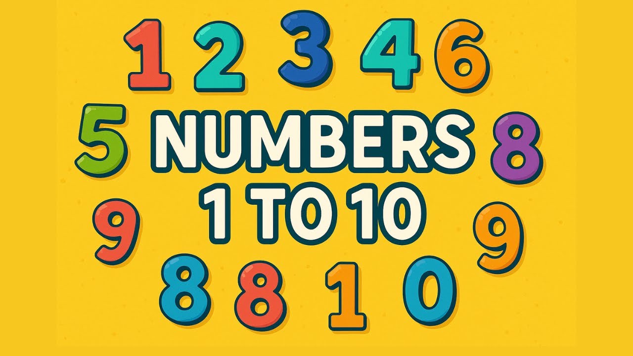 Count and Move from 1 to 10 | Fun Counting Song for Kids | Kiddo Tunes ...