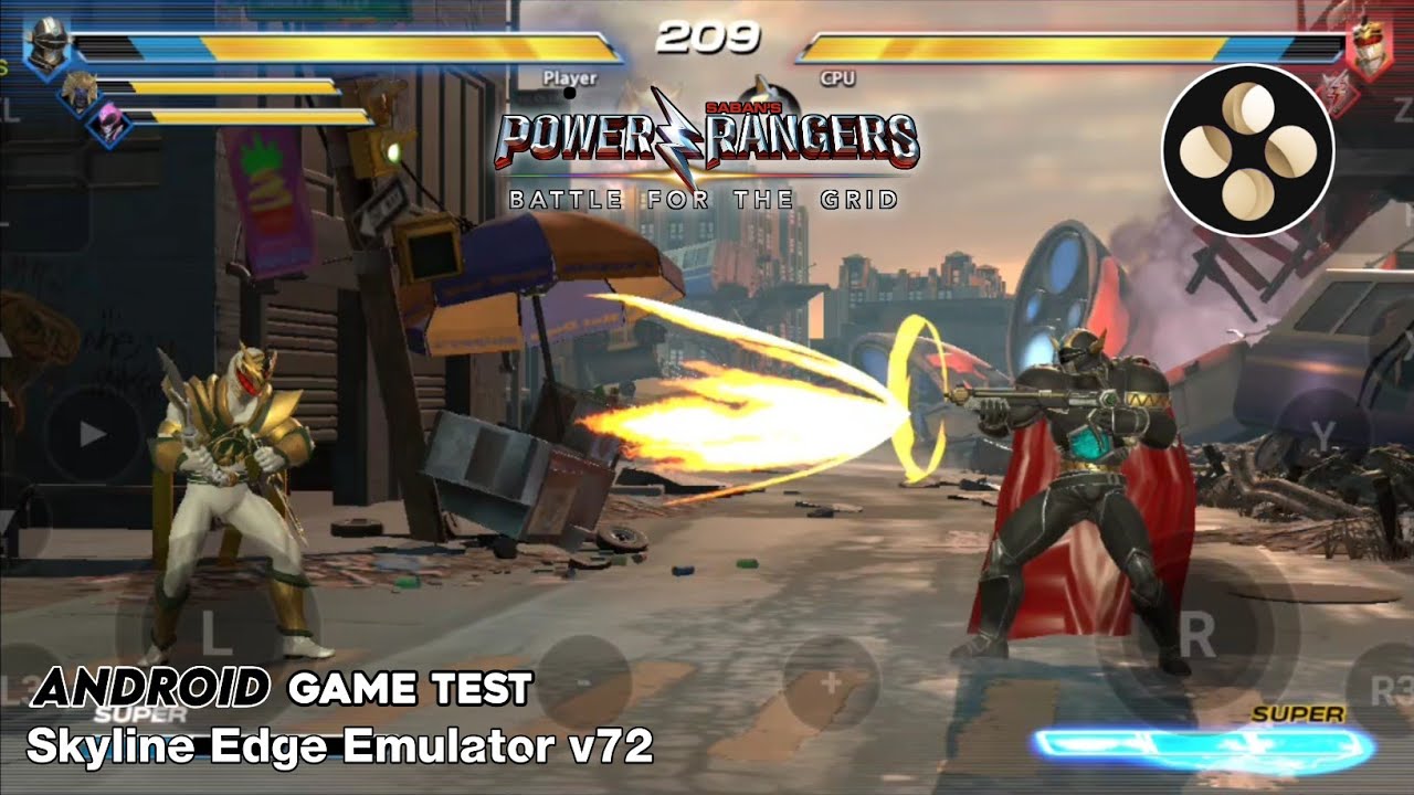 Power Rangers: Battle for the Grid (Switch) Skyline Edge Emulator ...