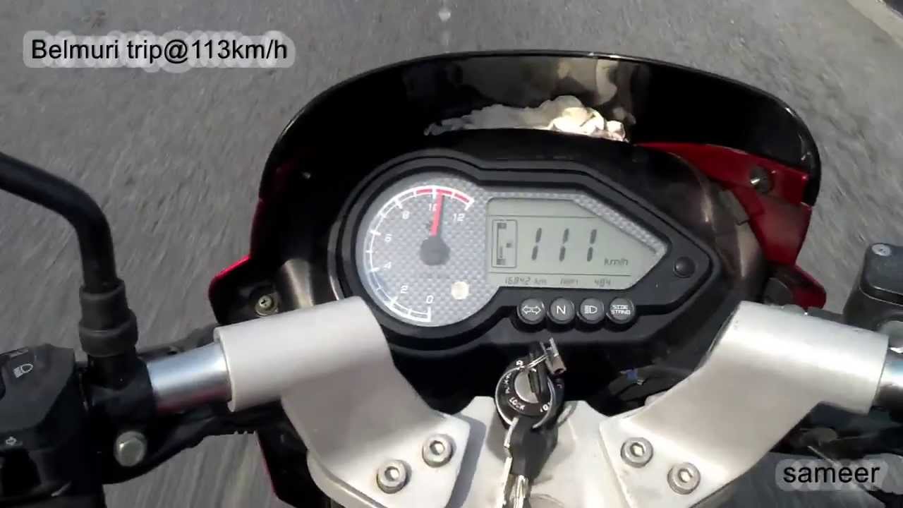 Belmuri ride@113kmh - YouTube