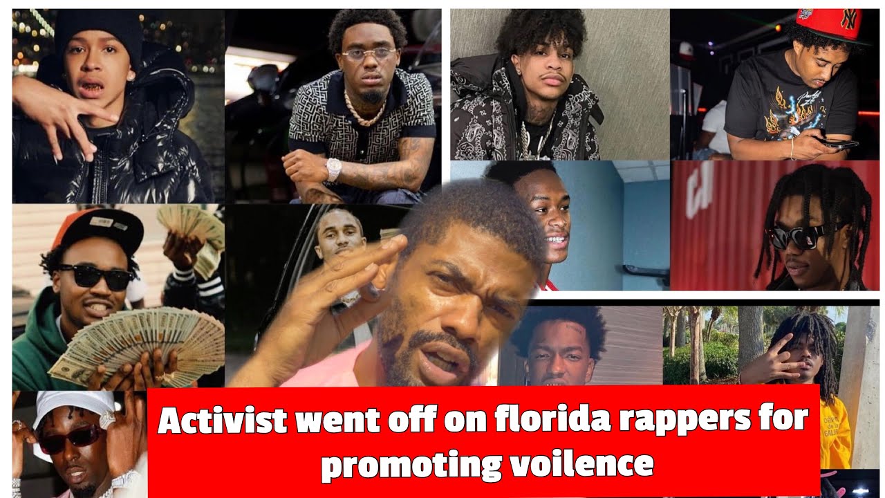 Activist went off on florida rappers for promoting violence in Music ...