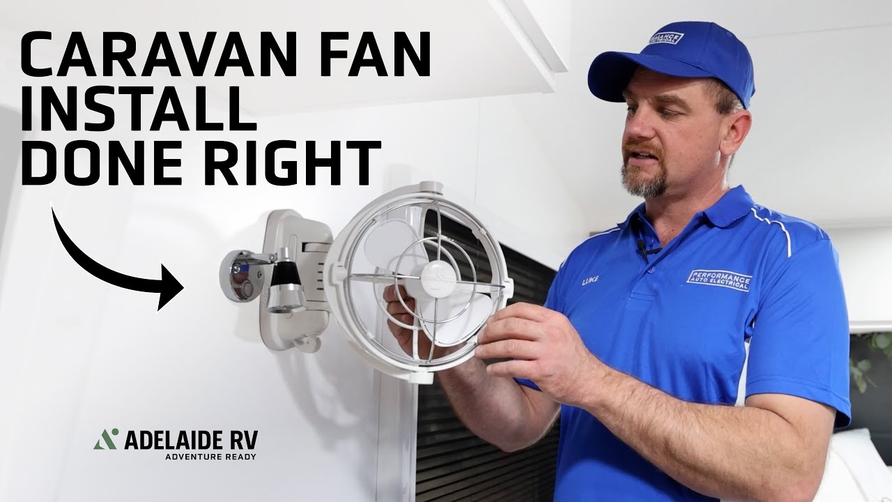 Sirocco Caravan Fan Install - Performance Auto Electrical - YouTube