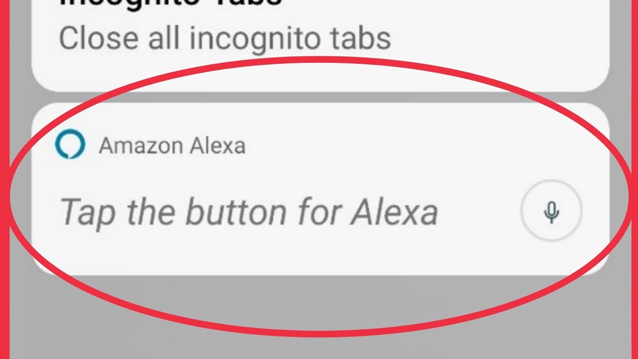 Amazon Alexa || How To Remove Notification | Tap the button for Alexa ...