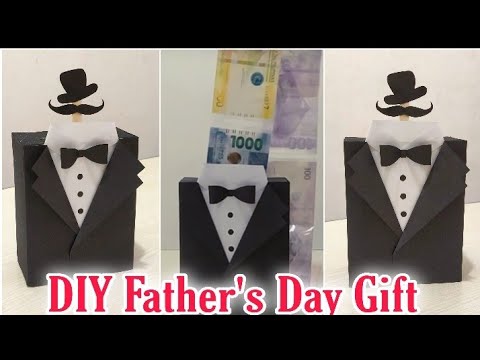 DIY MONEY PULLING IN A BOX | MONEY CAKE INSPIRED | FATHER'S DAY GIFT ...
