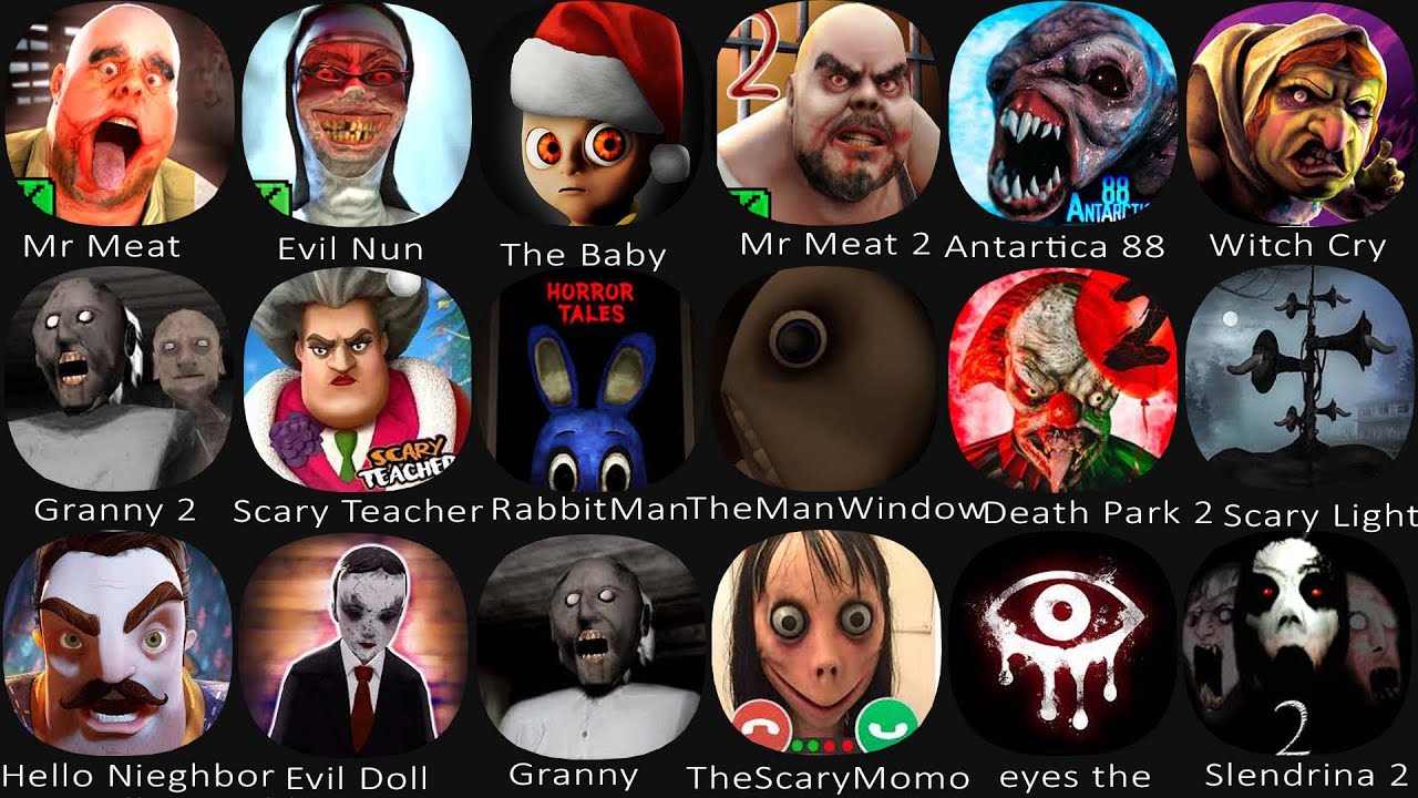 The Man From The Window 2,Rabbit In The Window,Mr Meat,Evil Nun,The ...
