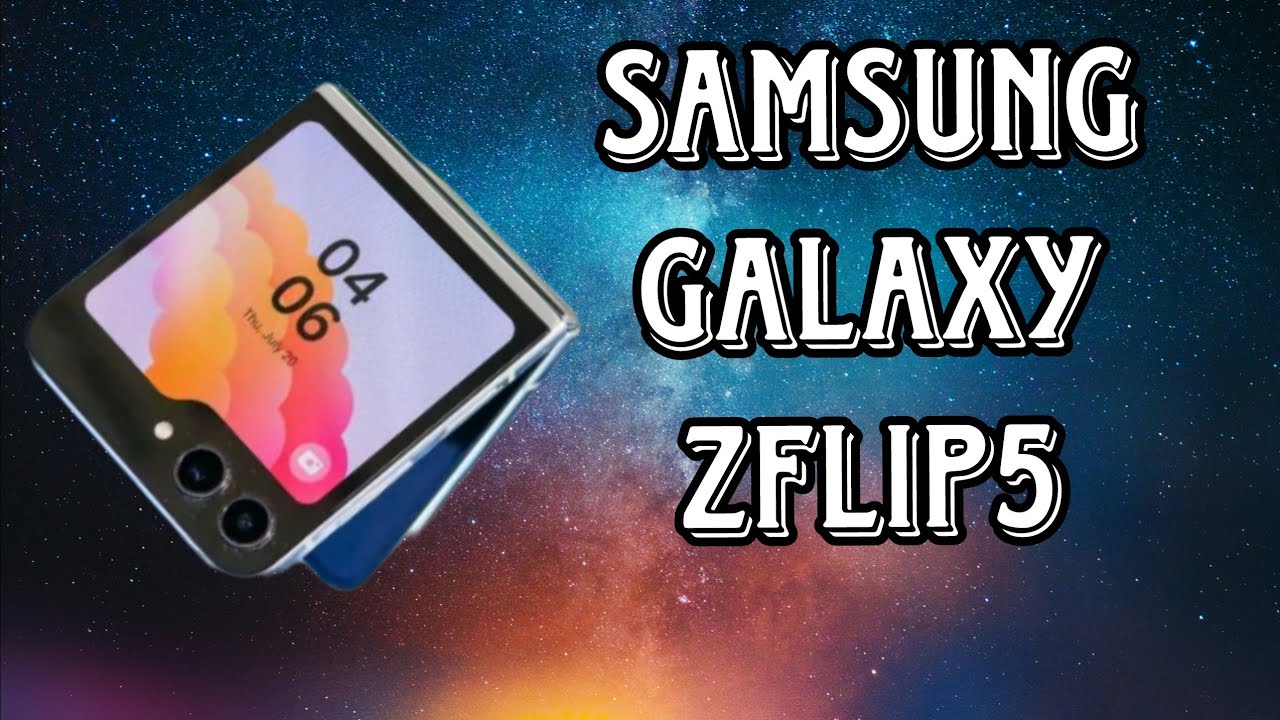 Galaxy Zflip5 Review_the biggest change in Zflip 5 #unboxing - YouTube