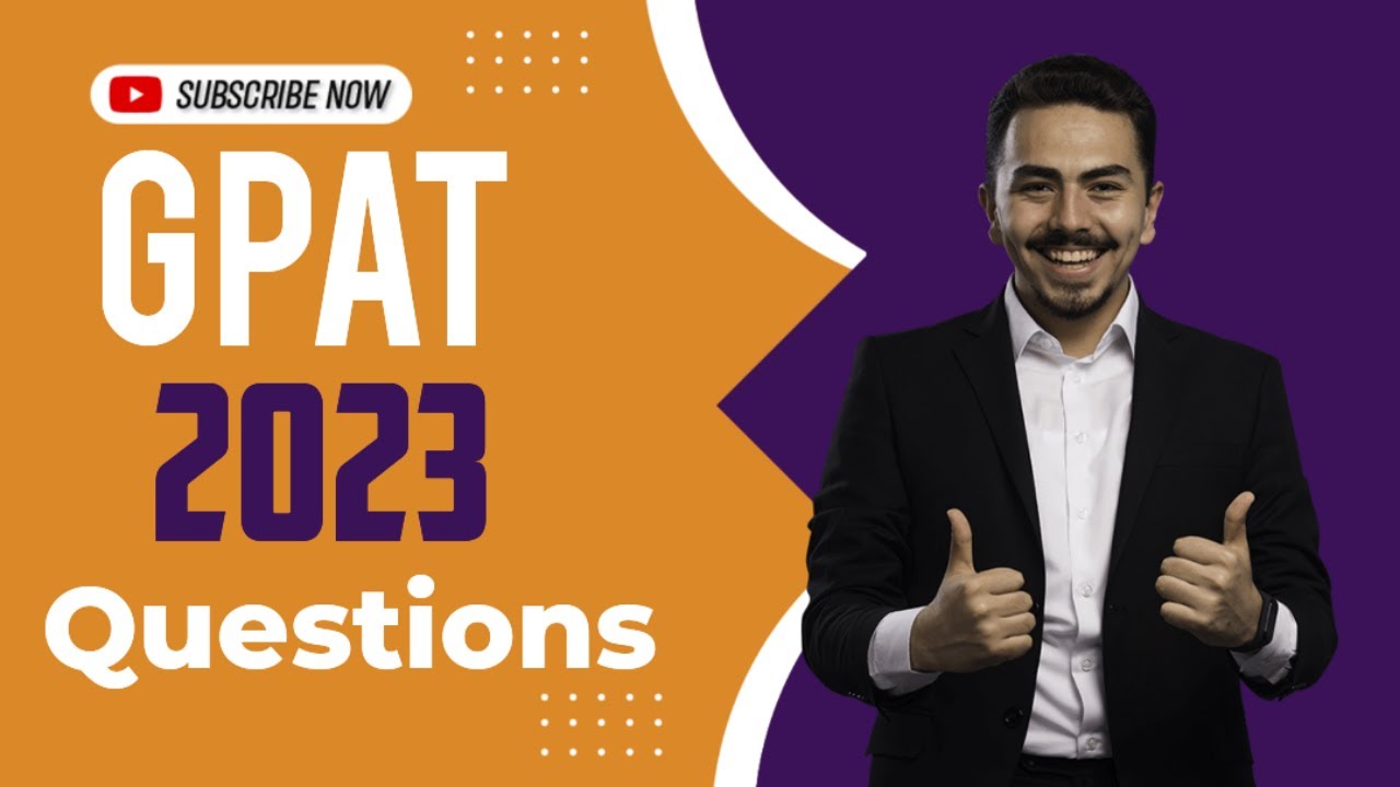Gpat 2023 best questions with answers - YouTube