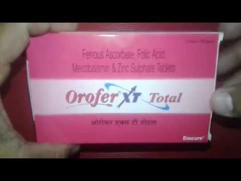 Orofer XT Total Tablets review दिल का दौरा पड़ने का खतरा रहेगा कोसो दूर ...