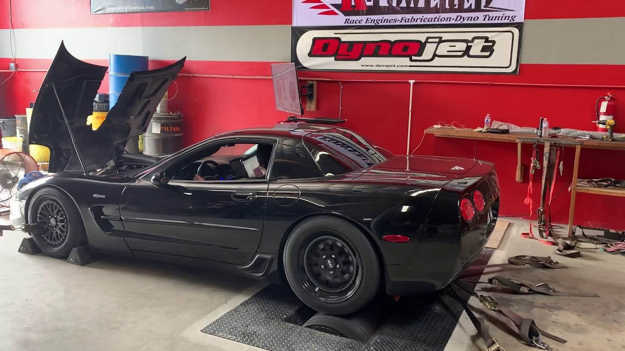 Corvette c5 Z06 5.3 l33 Ls SingleTurbo stock engine Corvette made power ...