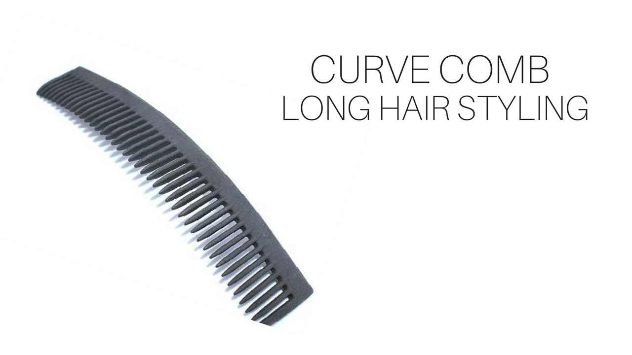 Curved comb for hair styling | Lorna Evans Education - YouTube