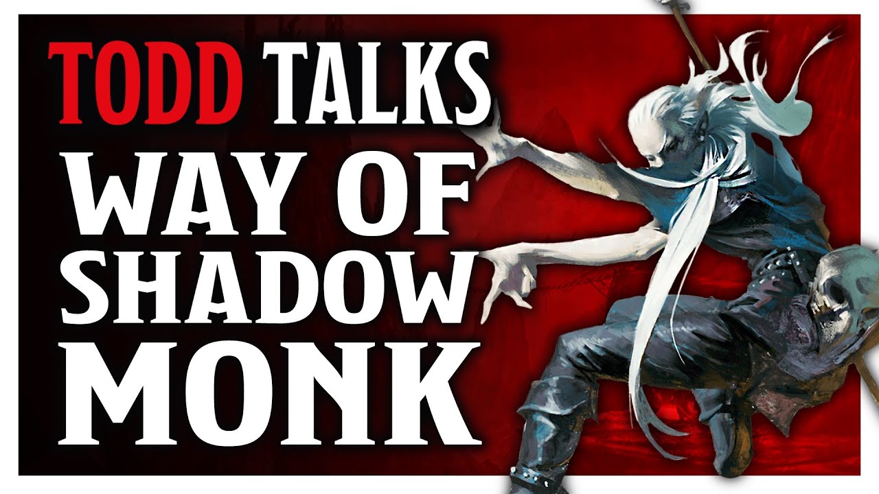 Monk 101: Way of Shadow in Dungeons & Dragons - YouTube