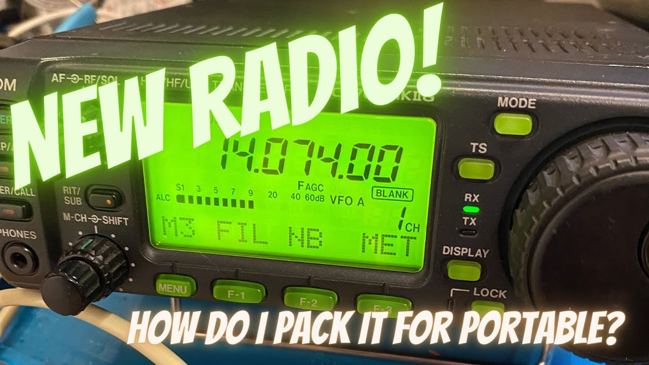 How do I pack my IC-706mkIIg for Portable use? - YouTube