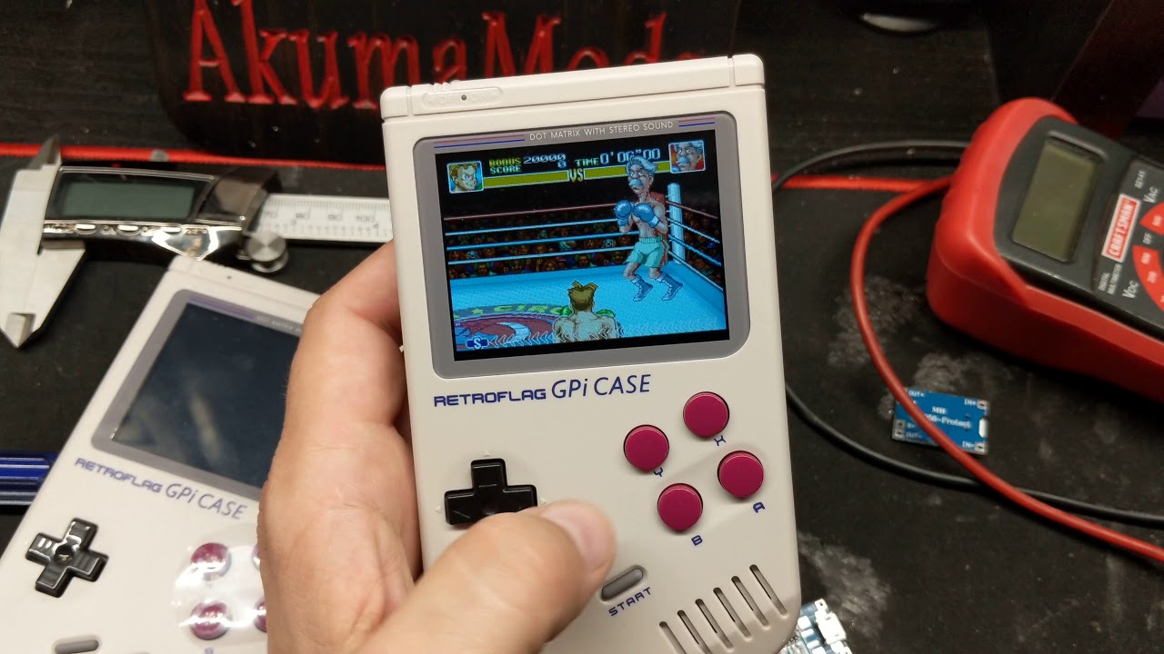 GPi case vs Gameboy Pocket D-pad - YouTube