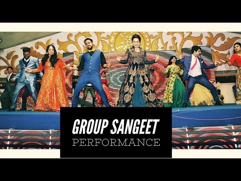 Dil Cheez Tujhe Dedi | Best Sangeet Group Dance Performance Ever