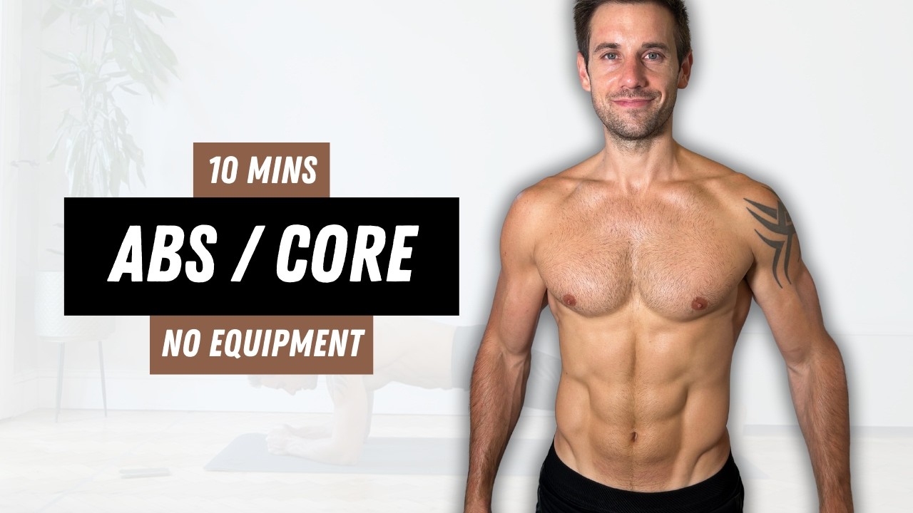 10 Min ABS Workout | Plank Exercises Only - YouTube
