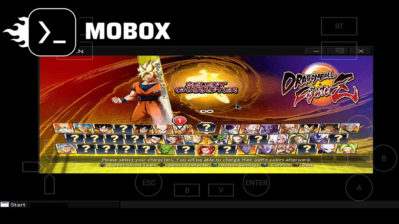 Dragon Ball FighterZ, Mobox Emulador Android Snapdragon 720G ...