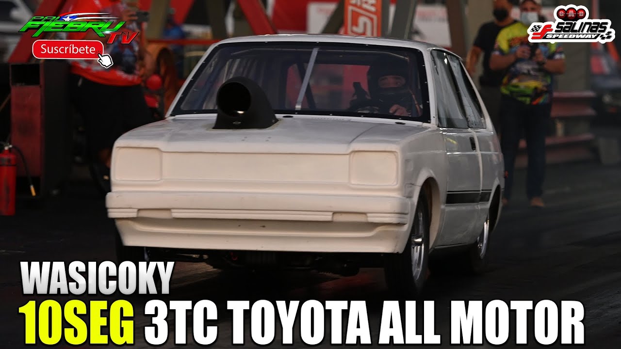 Toyota Starlet 3tc All Motor 10seg Wasicoky Racing 10.72 a 119mph ...