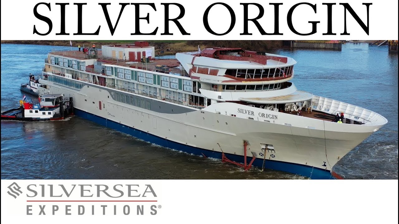 4K | Ship Launch SILVER ORIGIN | New Expedition Ship for Silversea | De ...