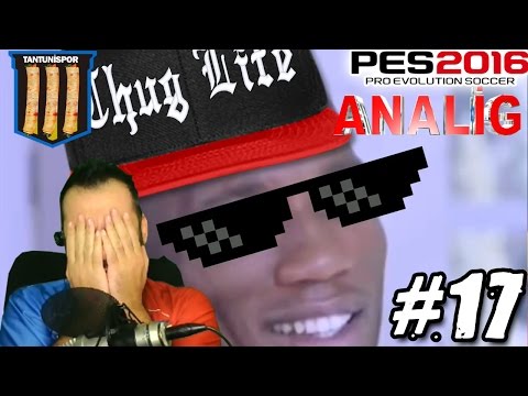 TANTUNİSPOR ile PES 2016 ANALİG #17 | YAŞLISIN DROGBA!