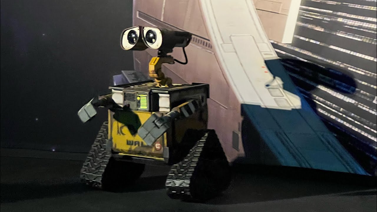 Space Mountain Empty Queue & Wall-E Meet Greet - Magic Kingdom Jan ...