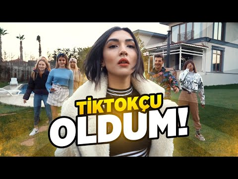 TİK TOKÇU OLDUM! | TİK TOKÇULARIN EVİNE ZİYARET | #vlog