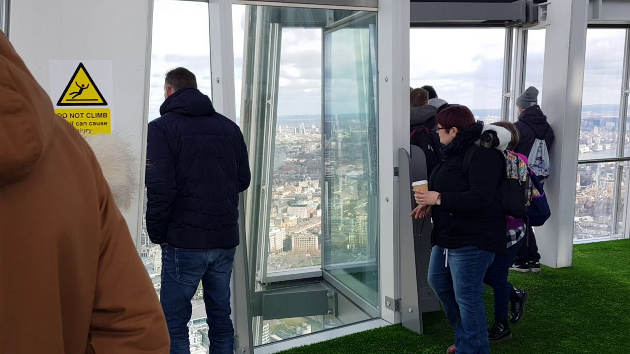 The View From The Shard @ Level 72 11/02/2018 - YouTube